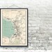 Oban Scotland 1913 Map Fine Art Print - Etsy