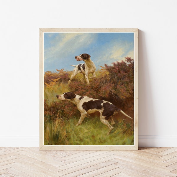 Pointer Painting - Etsy