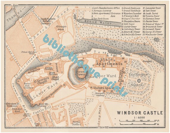 Windsor Castle Floor Plan