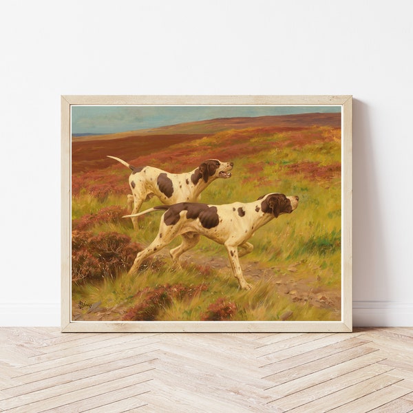 English Pointer Art - Etsy