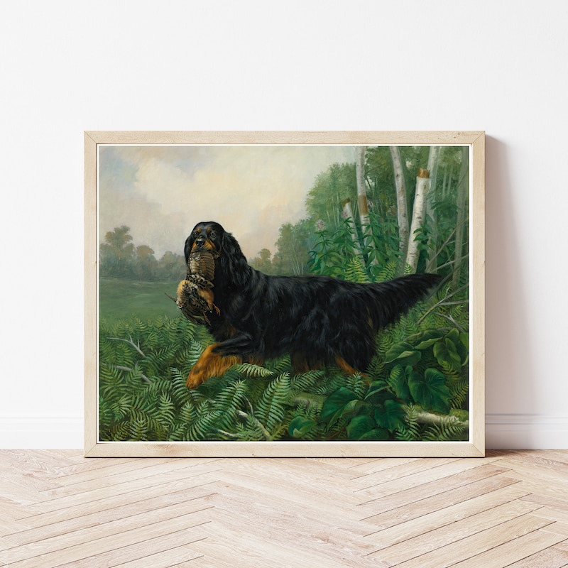 Gordon Setter - Etsy