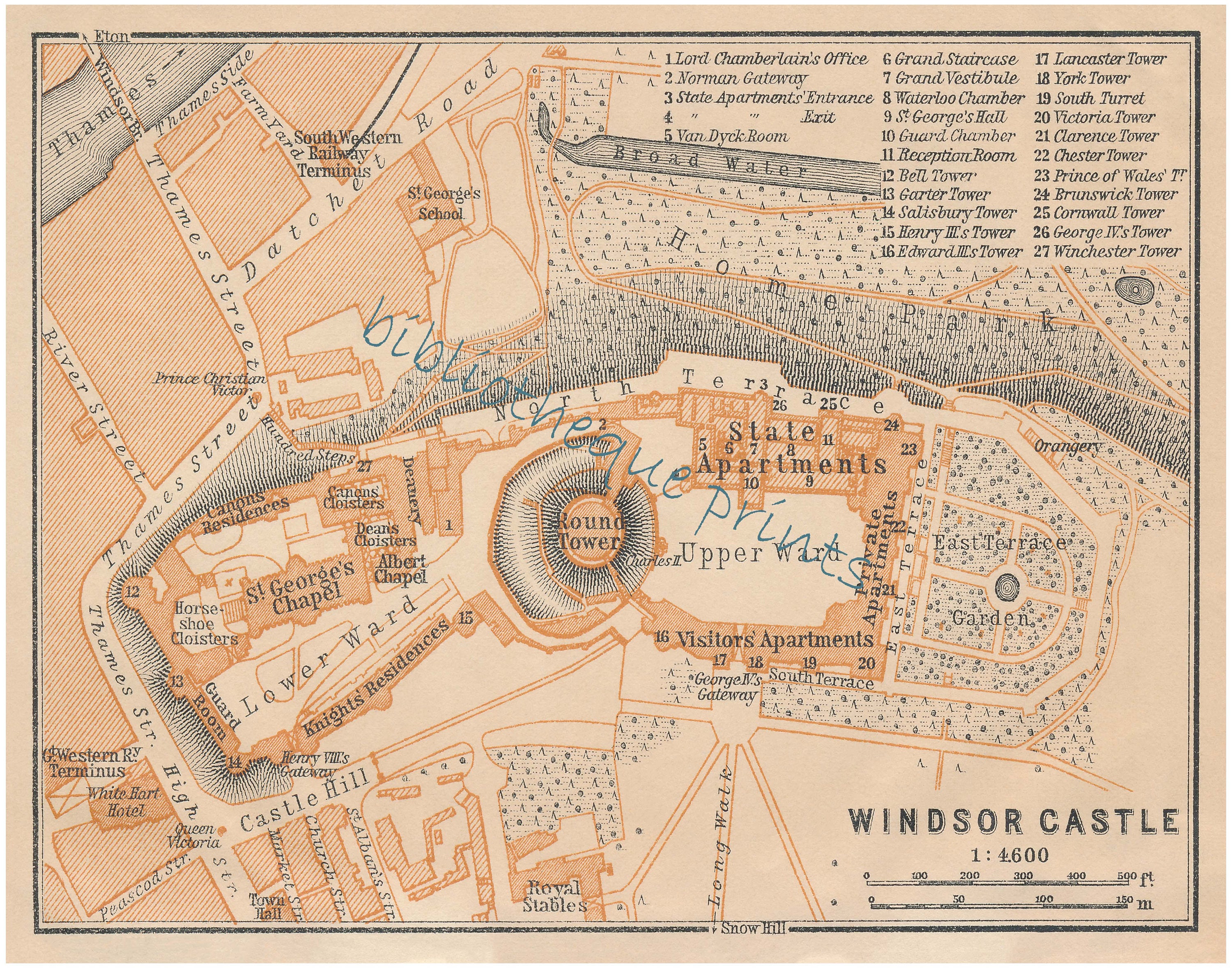 Windsor Castle Floor Plan
