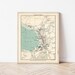 Oban Scotland 1913 Map | Fine Art Print - Etsy