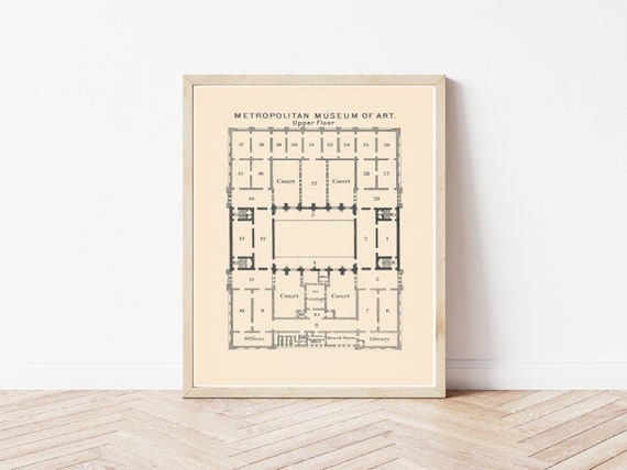 Metropolitan Museum Of Art Map