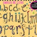 Lowercase Doodle Letters Clip Art - Etsy