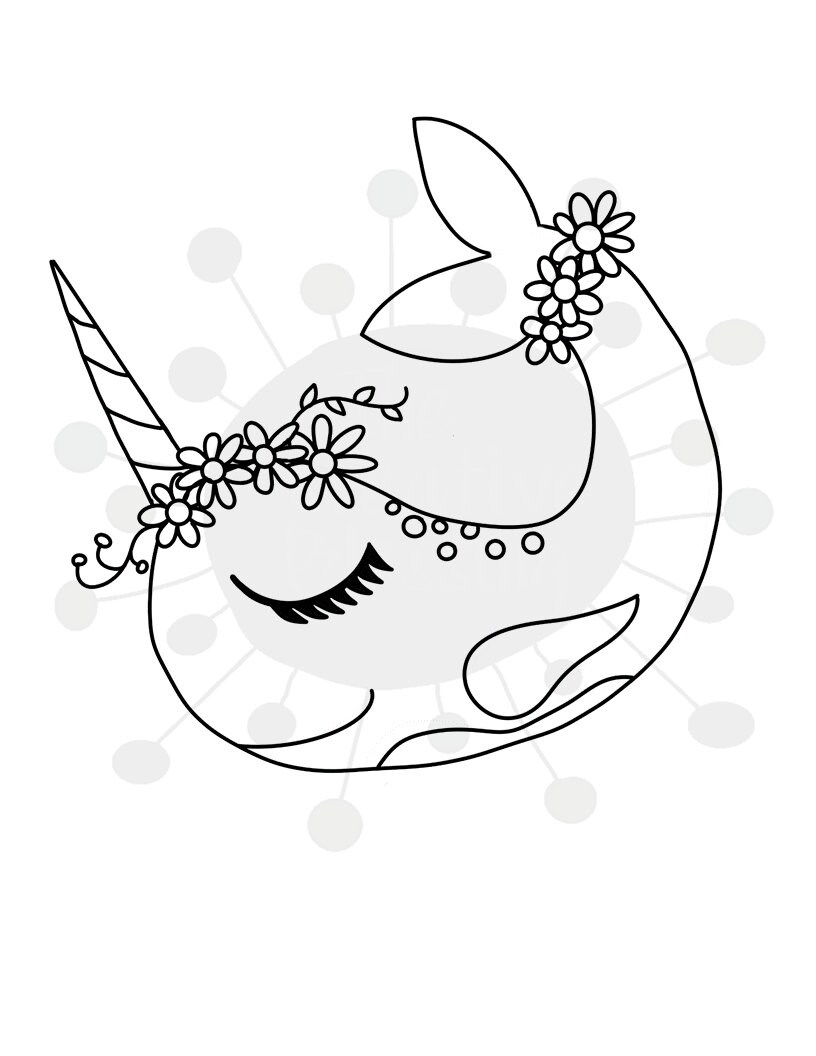 Customizable Uni-animal Printable Coloring Book - Etsy