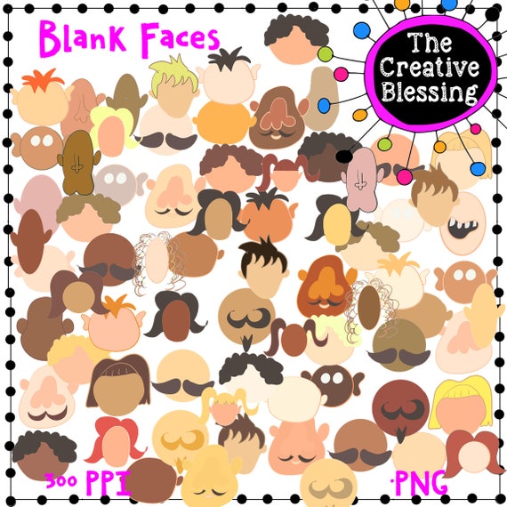 Blank Face Clipart