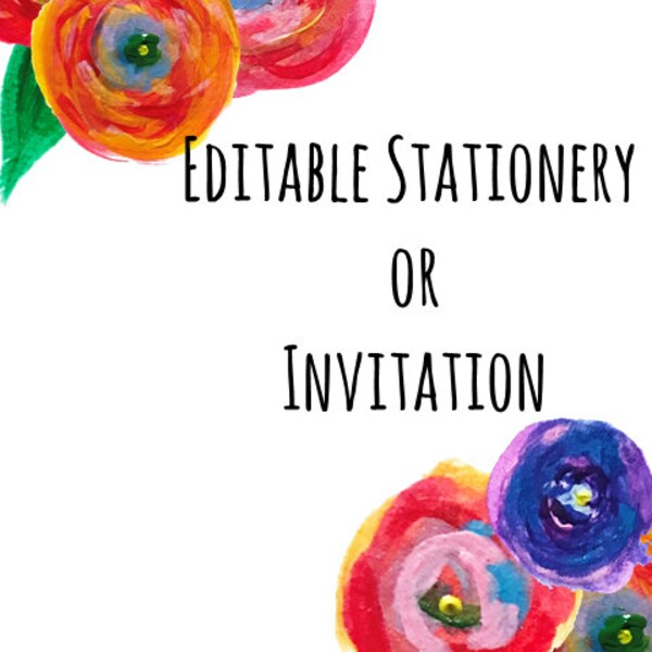 Pretty Stationery - Etsy