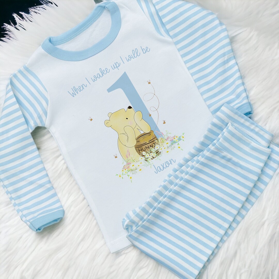 Birthday Pyjamas for Children Personalised With Name and Age, When I ...