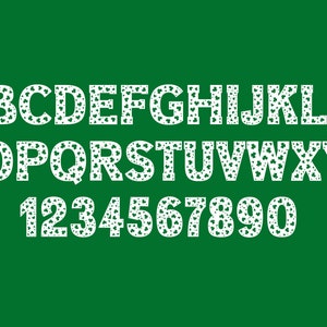 Clover Love - Saint Patrick's Day Font - SVG, OTF and TTF Files - Etsy