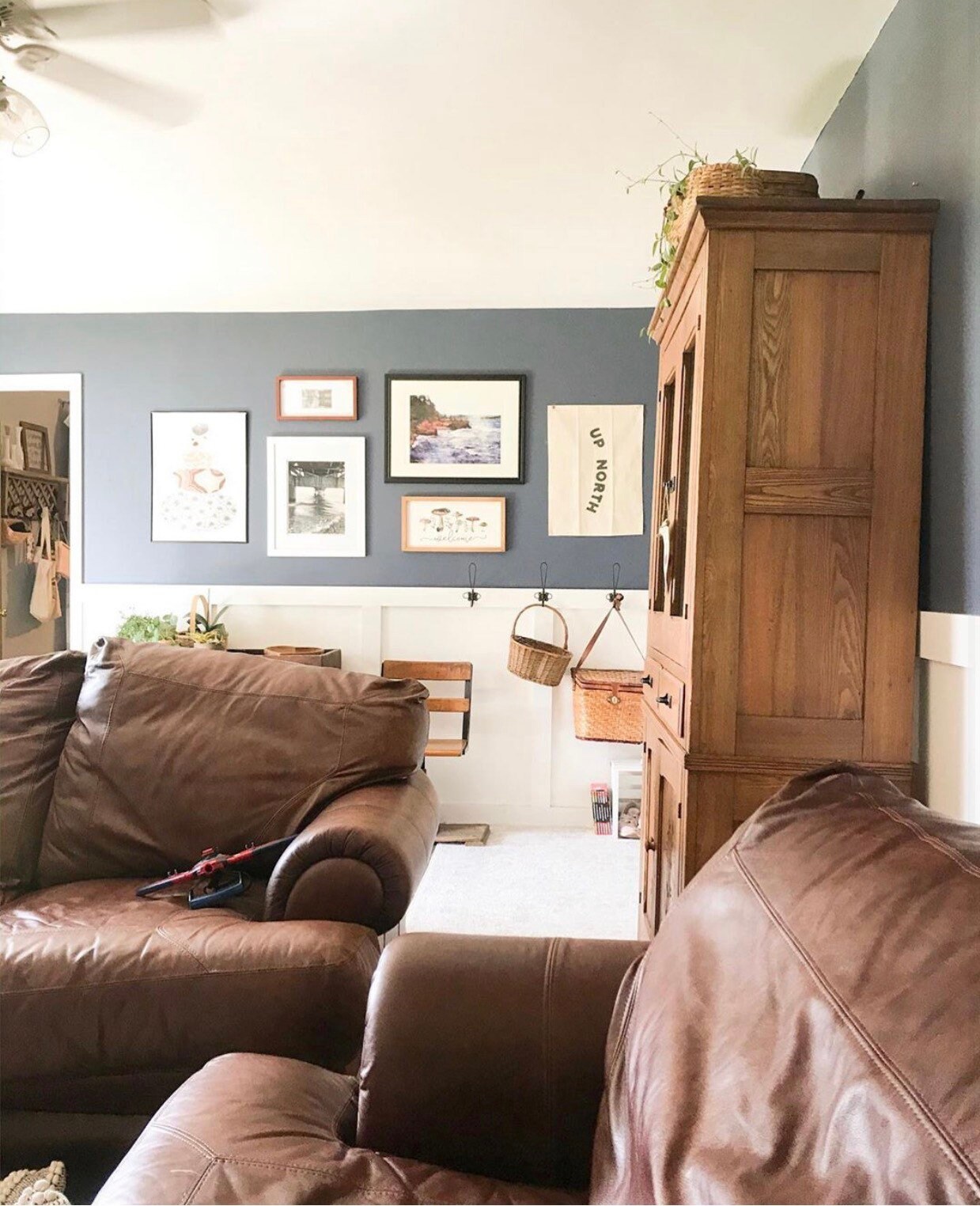 Up North Canvas Flag Wall Art - Etsy