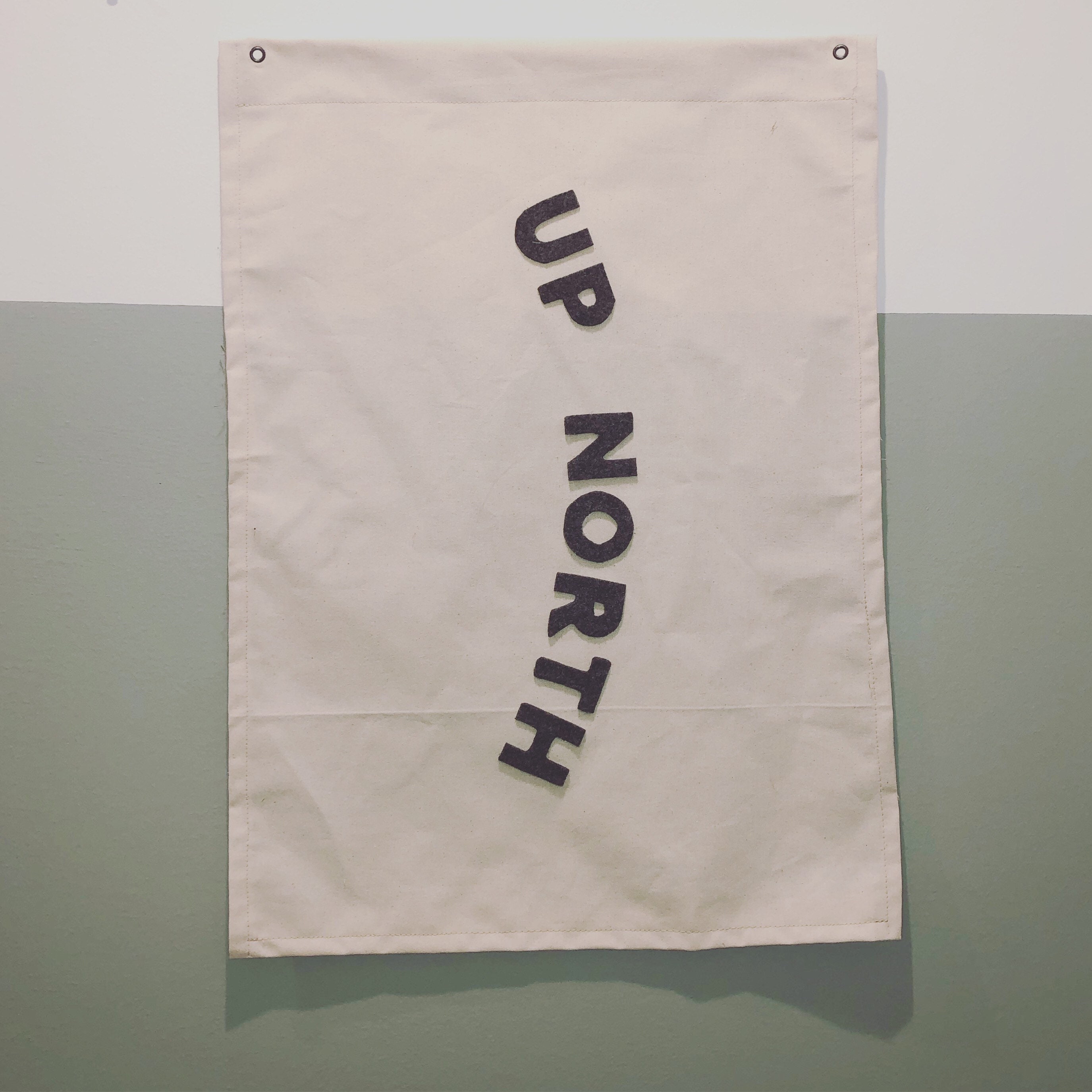 Up North Canvas Flag Wall Art - Etsy