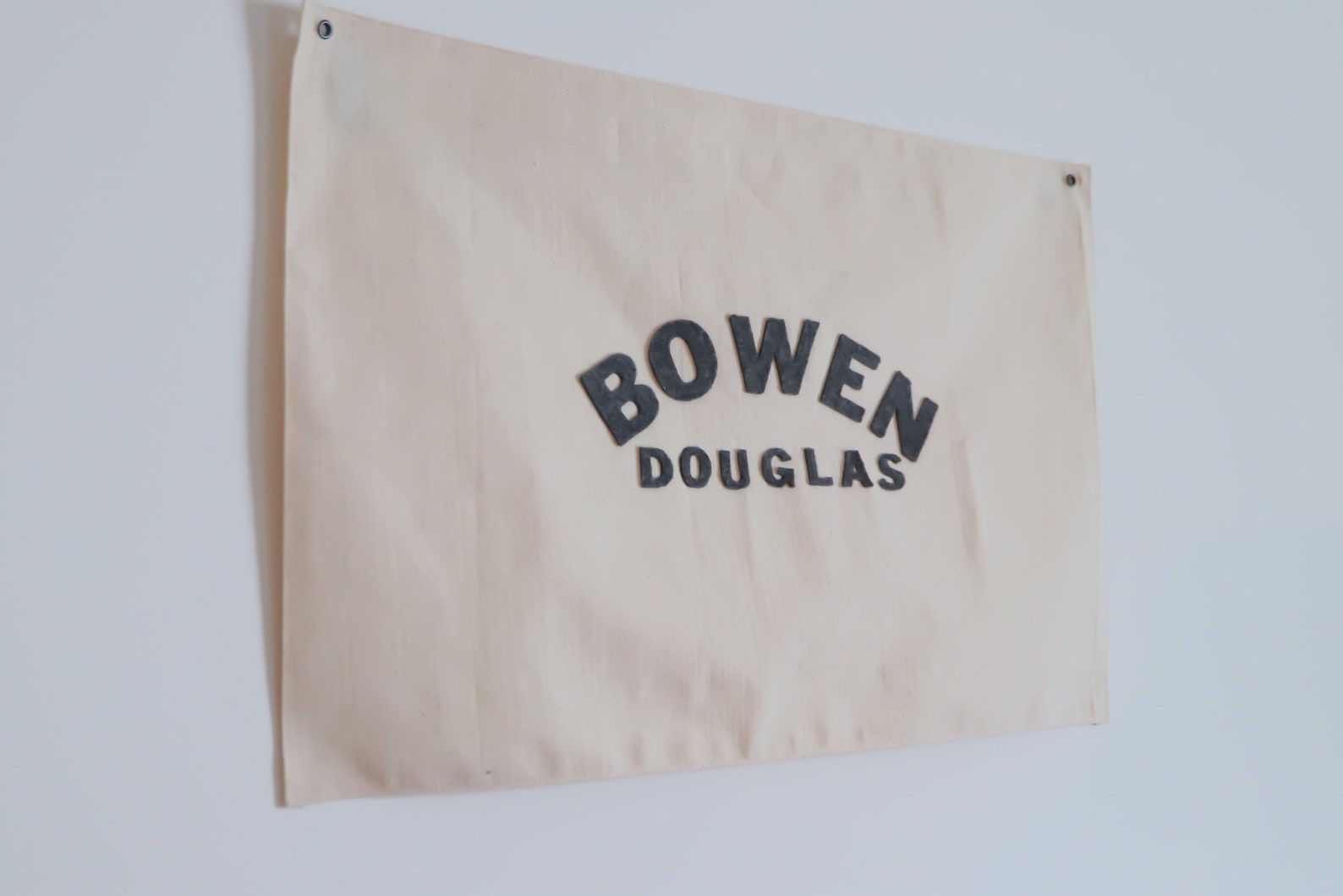 Custom Name Canvas Flag Wall Hanging for Nursery or Kids Room | Etsy