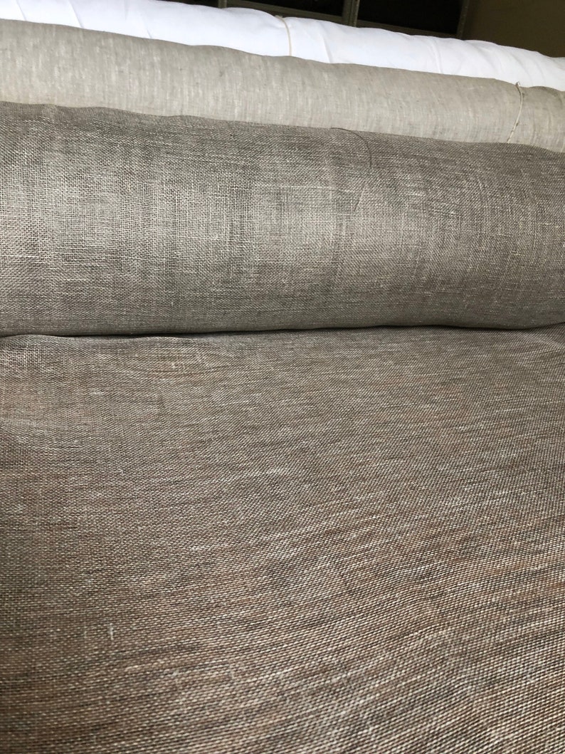 Natural Linen Fabric by the Yard: 100% Pure, 59" Wide, for Sewing - Etsy