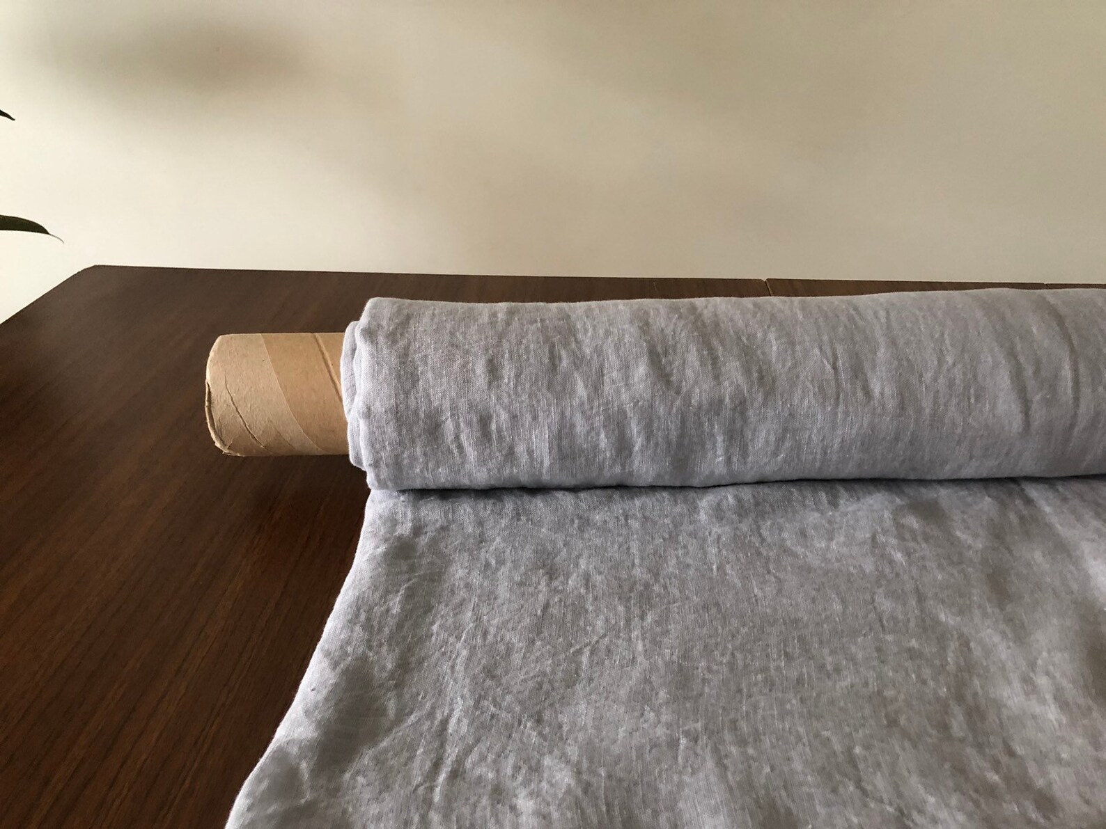 Light Natural Linen Fabric: Softened 100% Linen, 142cm Wide - Etsy