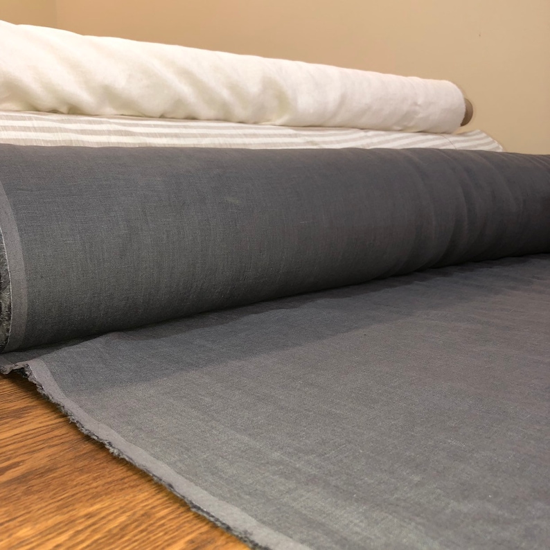 100 % EXTRA Wide Natural LINEN Fabric Bgo17_123soft 250 Cm - Etsy