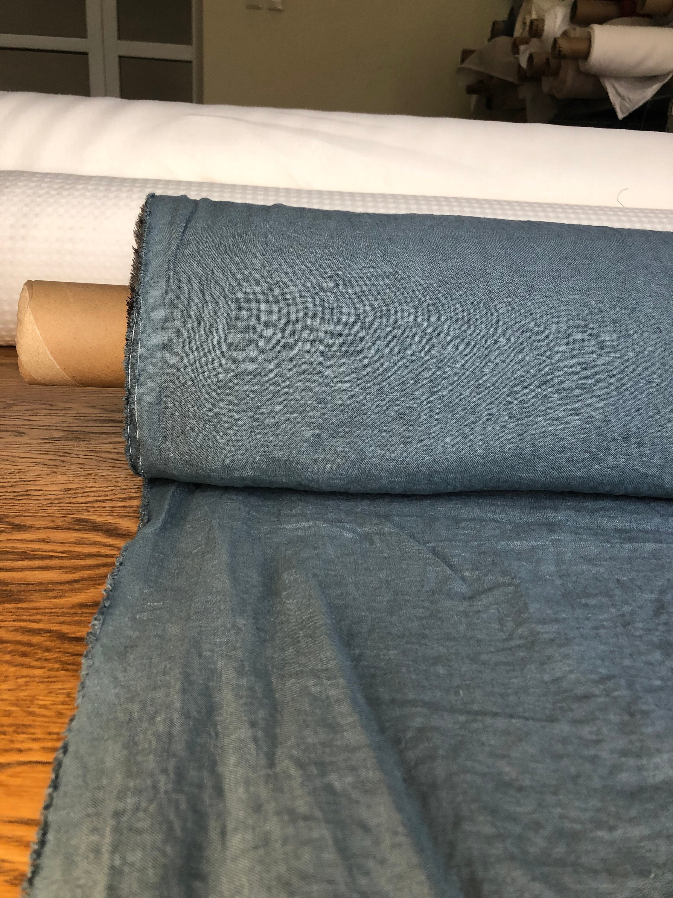 100 % EXTRA Wide Natural LINEN Fabric Bgo17soft 7/134 250 Cm - Etsy