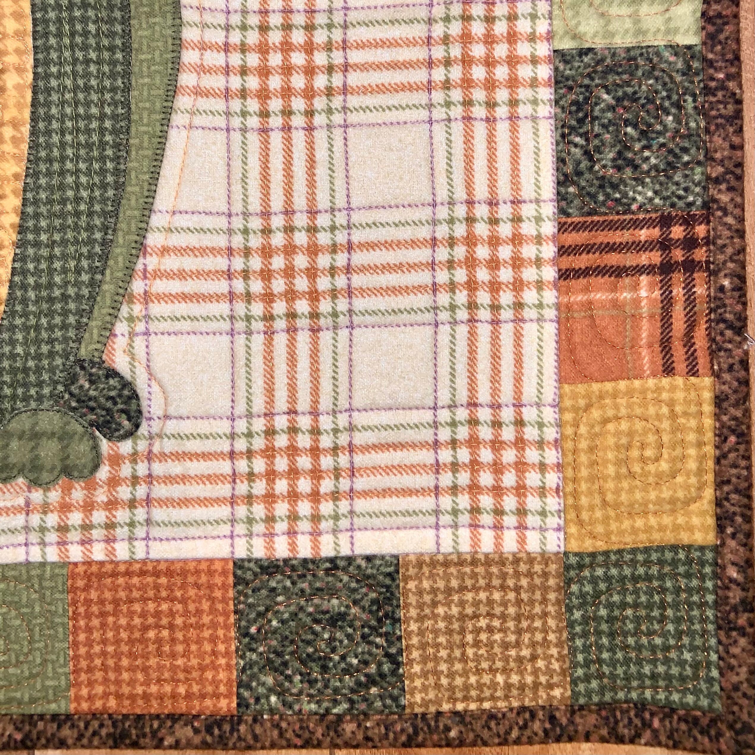 Woolly Cobby Cat Quilt by Helene Knott - Etsy