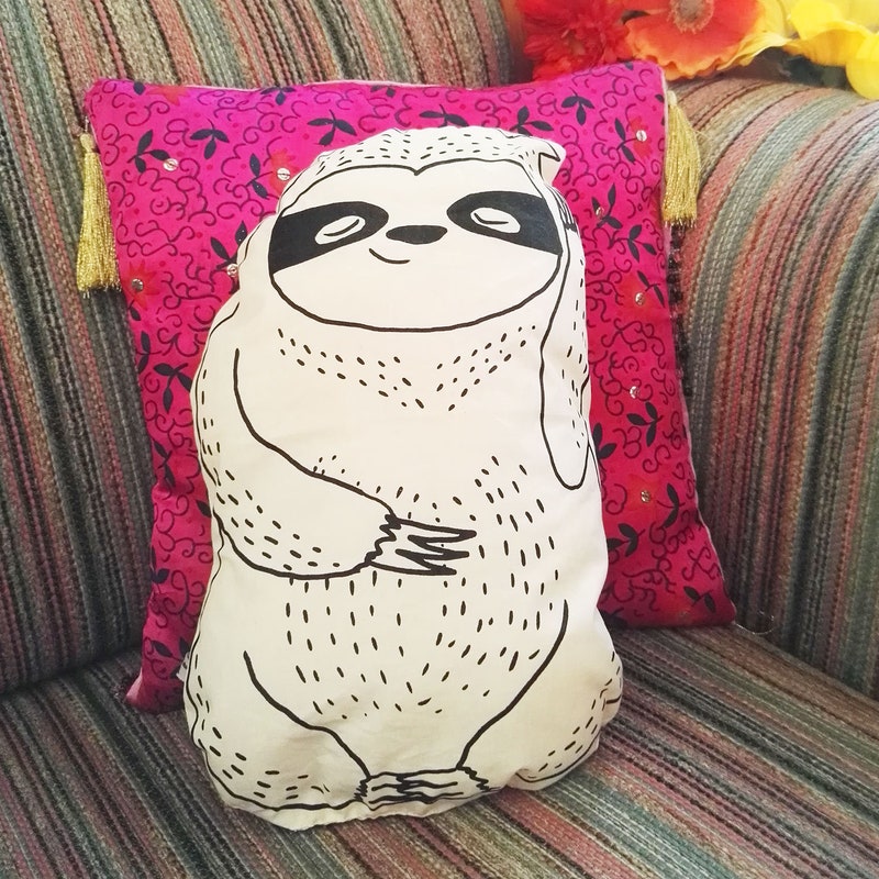 Sloth Pillow - Etsy