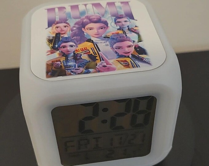 Huntrix Kpop Demon Hunters Alarm Clock - Etsy UK