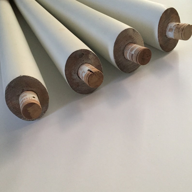 Vintage MCM Tapered Wood Coffee Table Legs Oval Shape - Etsy