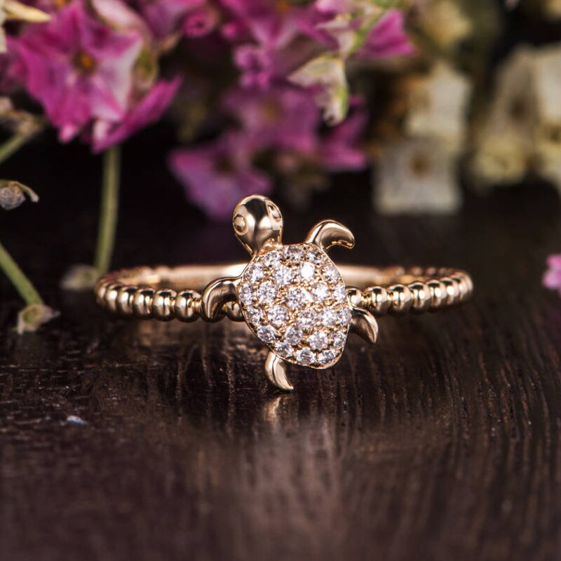 Sea Turtle Ring - Etsy