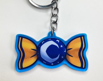 FNAF Daycare Attendant Keychain Sun Moon Candy Bag Charm Sundrop ...