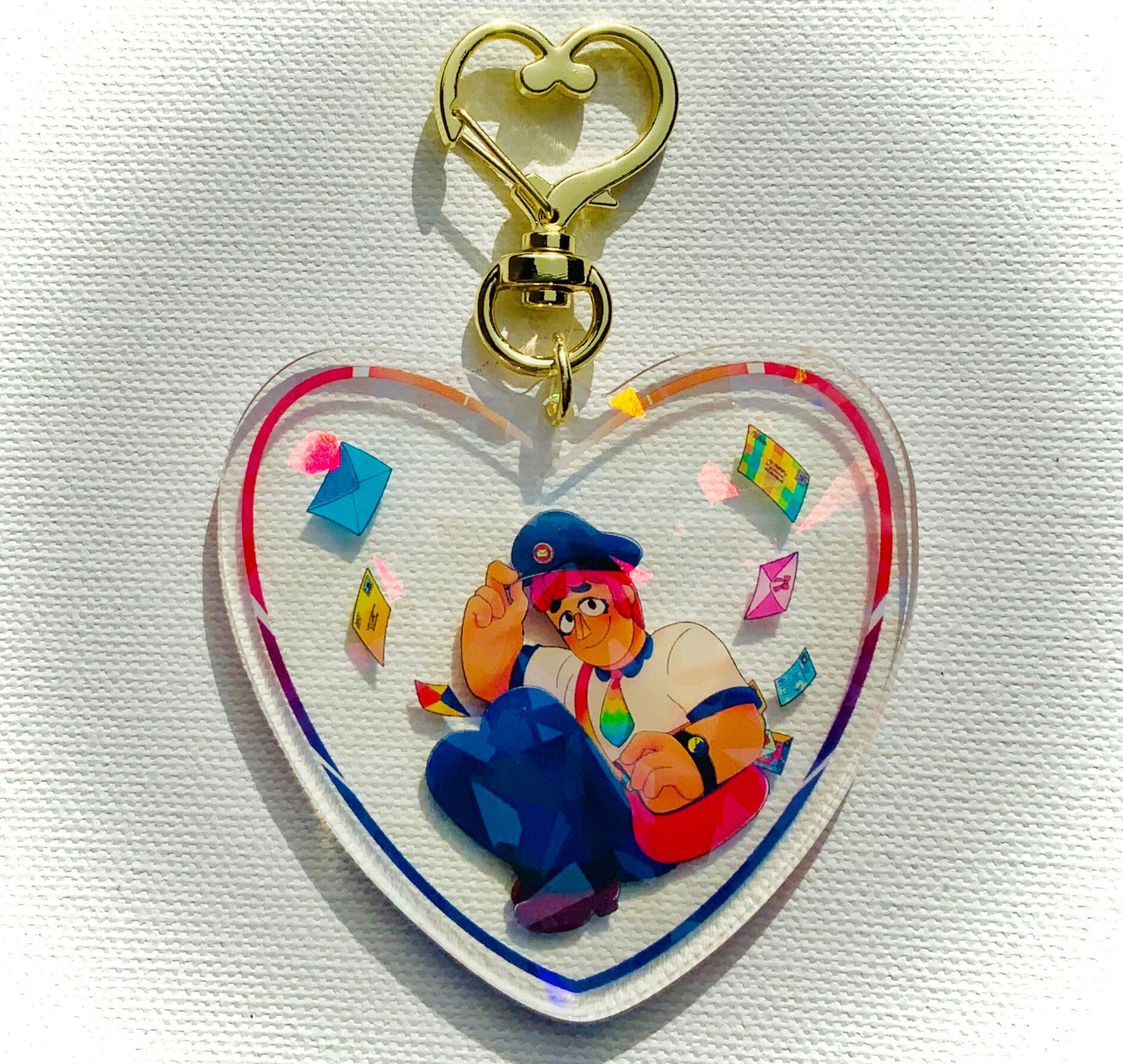 Eddie Dear (welcome Home) Two-sided Holographic Charm - Etsy