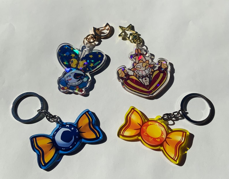 Moondrop Holographic Acrylic - Etsy