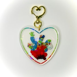 Howdy Pillar (welcome Home) Two-side Holographic Charm - Etsy