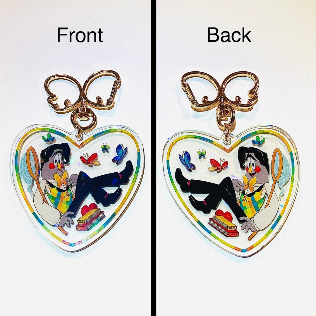 Frank Frankly (welcome Home) Two-sided Holographic Charm - Etsy