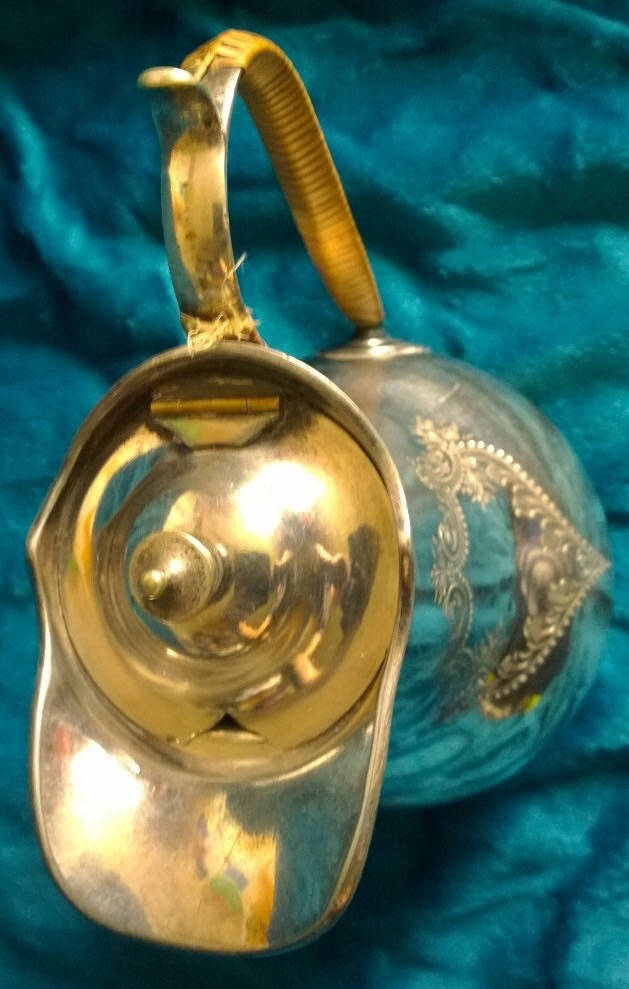 EPBM Antique Lidded Water Jug / Pitcher / Ewer Silverplate RR Richard ...