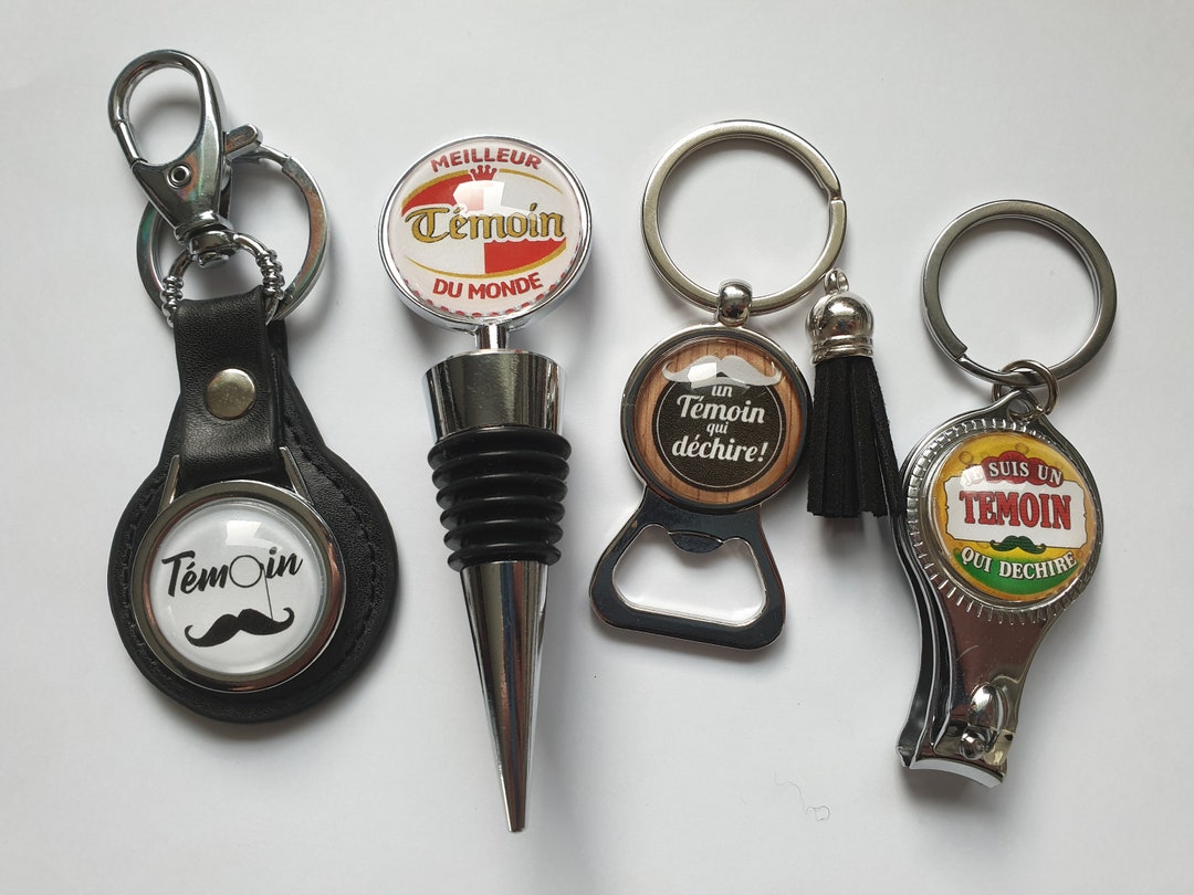 Witness Key Ring Wedding Witness Gift Witness Key Ring - Etsy