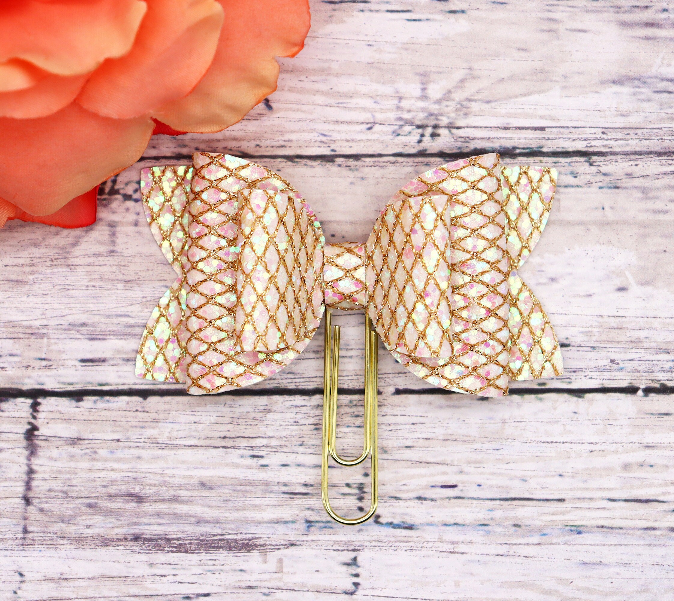 Calendars & Planners Happy Planner Bow Paperclip Planner Bows Filofax ...