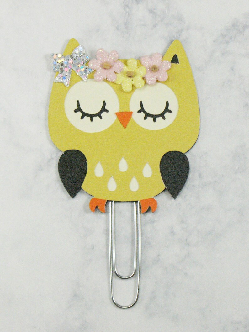 Owl Planner Paperclips, Planner Paper Clips, Planner Accessories, Cute ...