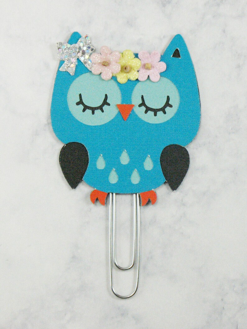 Owl Planner Paperclips, Planner Paper Clips, Planner Accessories, Cute ...