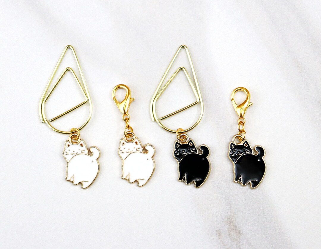 Cat Paper Clip, Cat Planner Paper Clips, Tn Clips, Planner Bookmarks ...