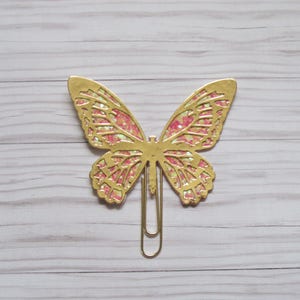 Butterfly Planner Clips, Butterfly Paper Clip, Planner Accessories ...
