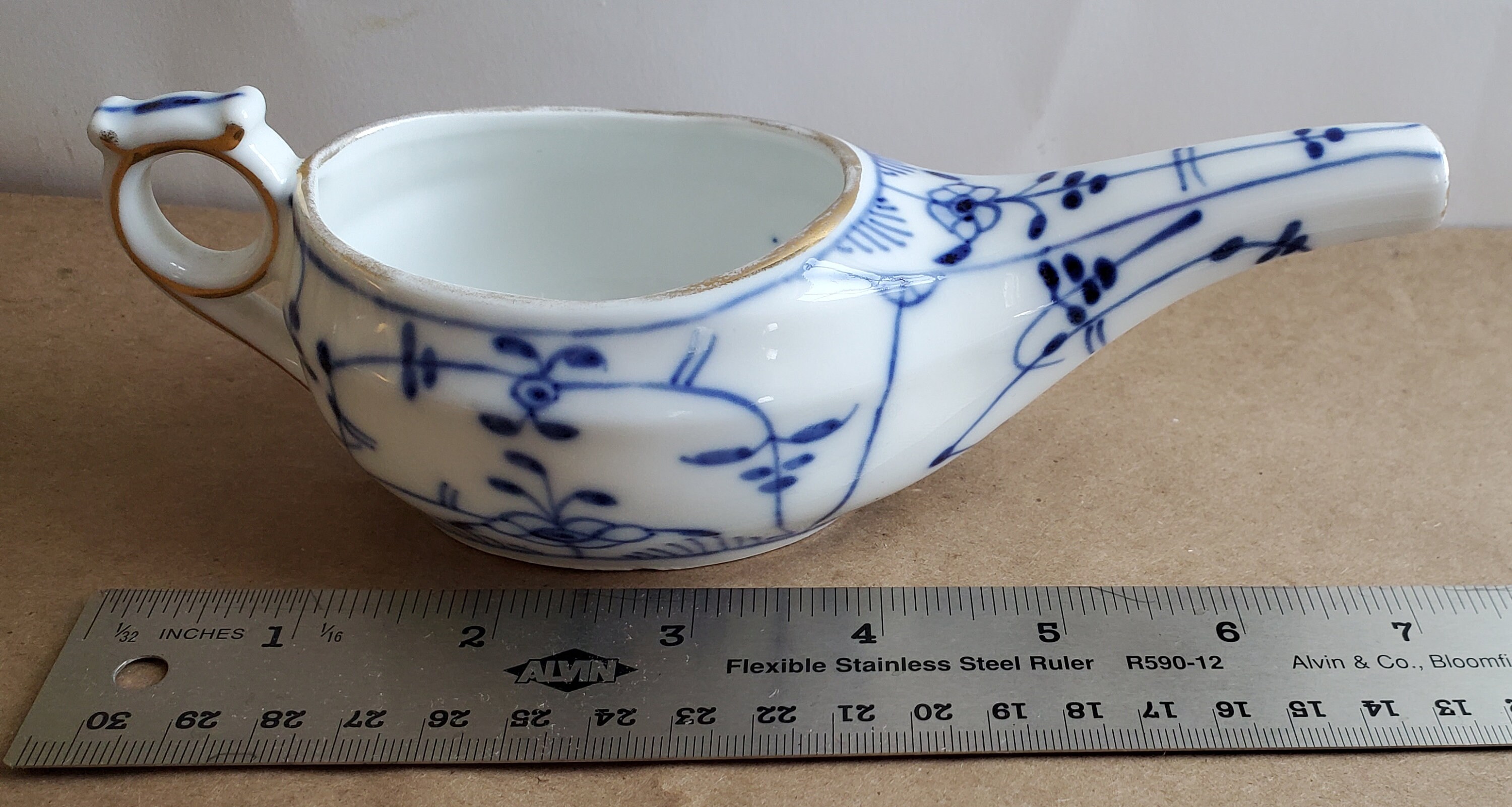 3 Old 19th C. Porcelain Pap Boats Invalid Feeder Cups - Etsy