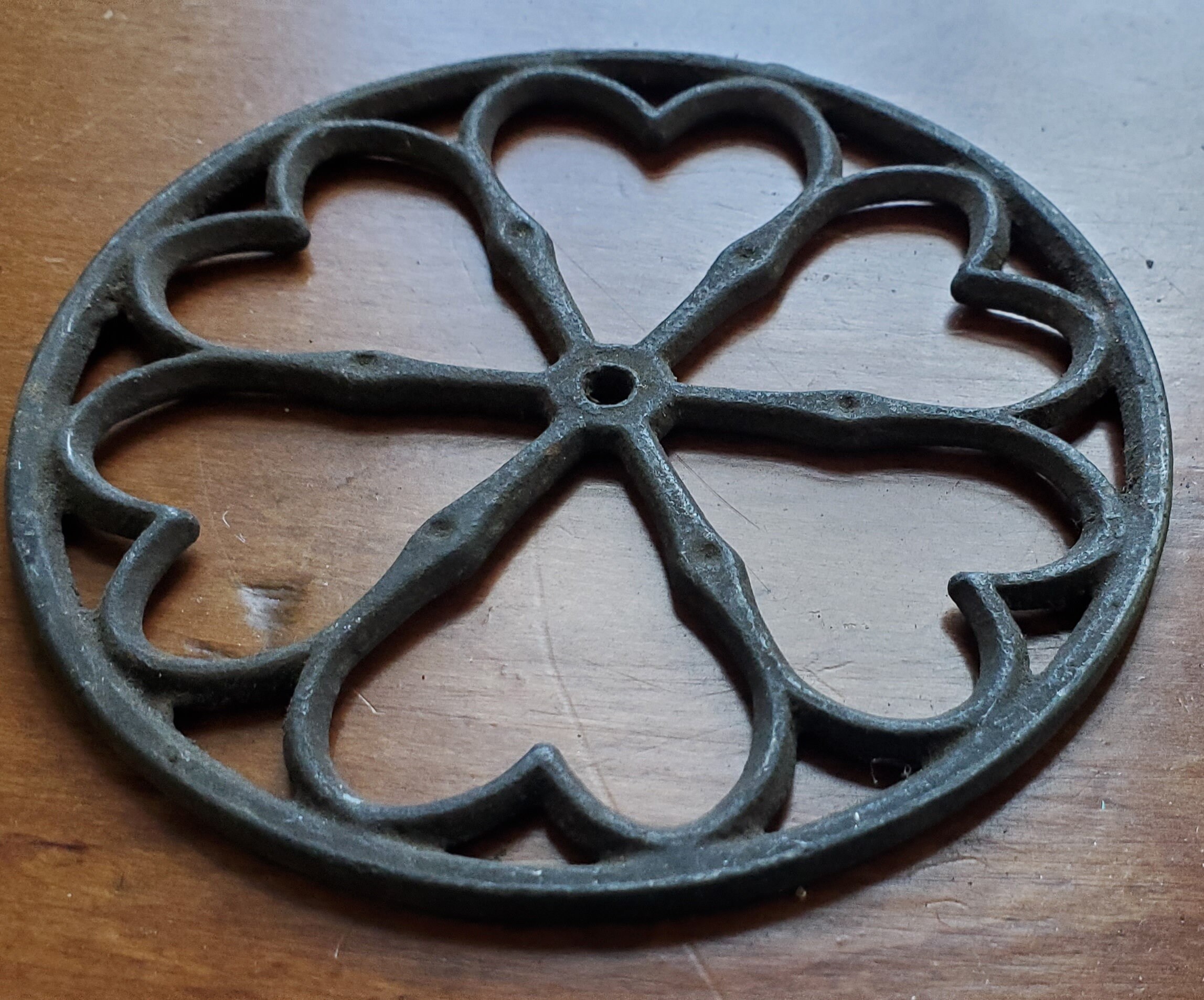 4 Old Cast Iron Bell Pull Toy Wheel W/ Hearts 19th C. - Etsy