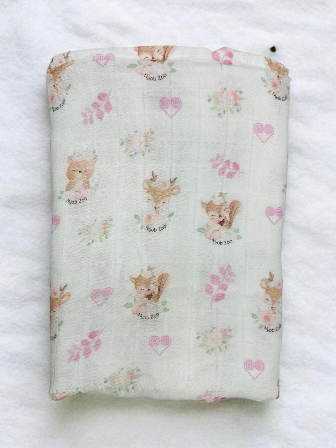 Hmong Muslin Swaddle Blanket Girl | Hmong Heart | Soft Cotton - Etsy