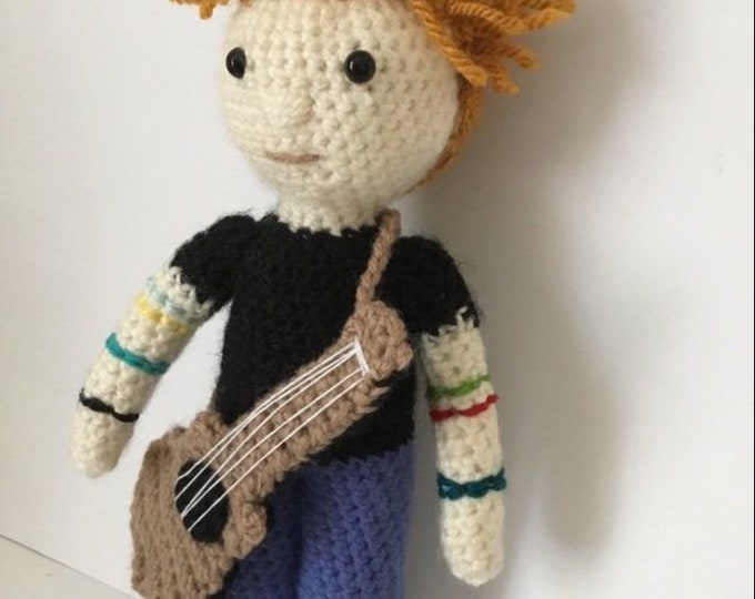Ed Sheeran Crochet Doll - Etsy