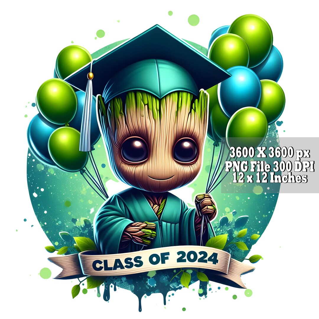 PNG Groot Design, Groot Graduation Png, Kindergarten Graduation Png ...