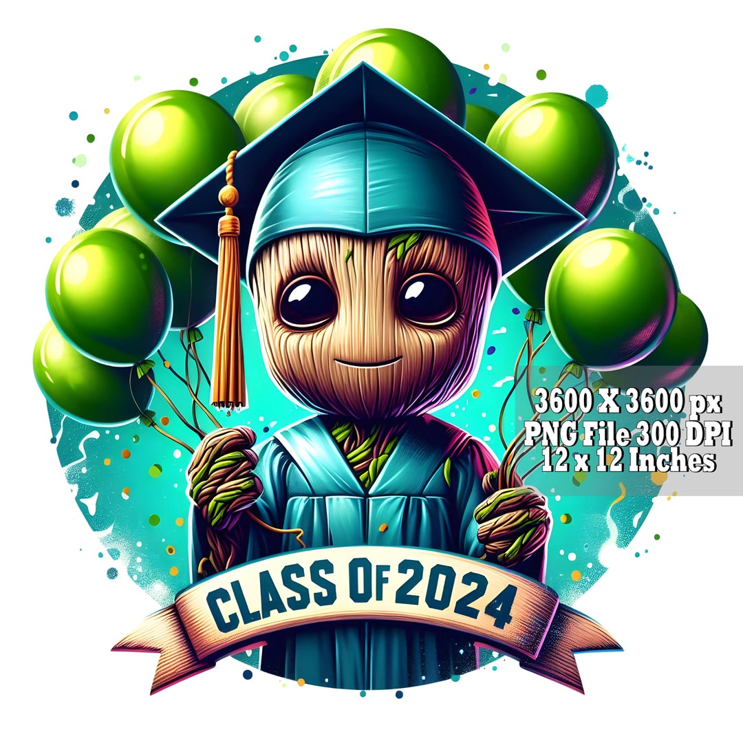 PNG Groot Design, Groot Graduation Png, Kindergarten Graduation Png ...