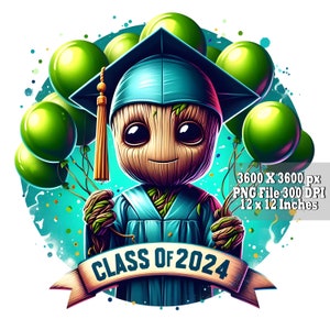 PNG Groot Design, Groot Graduation Png, Kindergarten Graduation Png ...