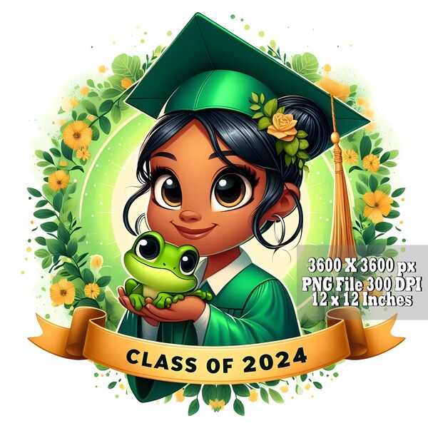 2024 Princess and the Frog Graduation - Etsy