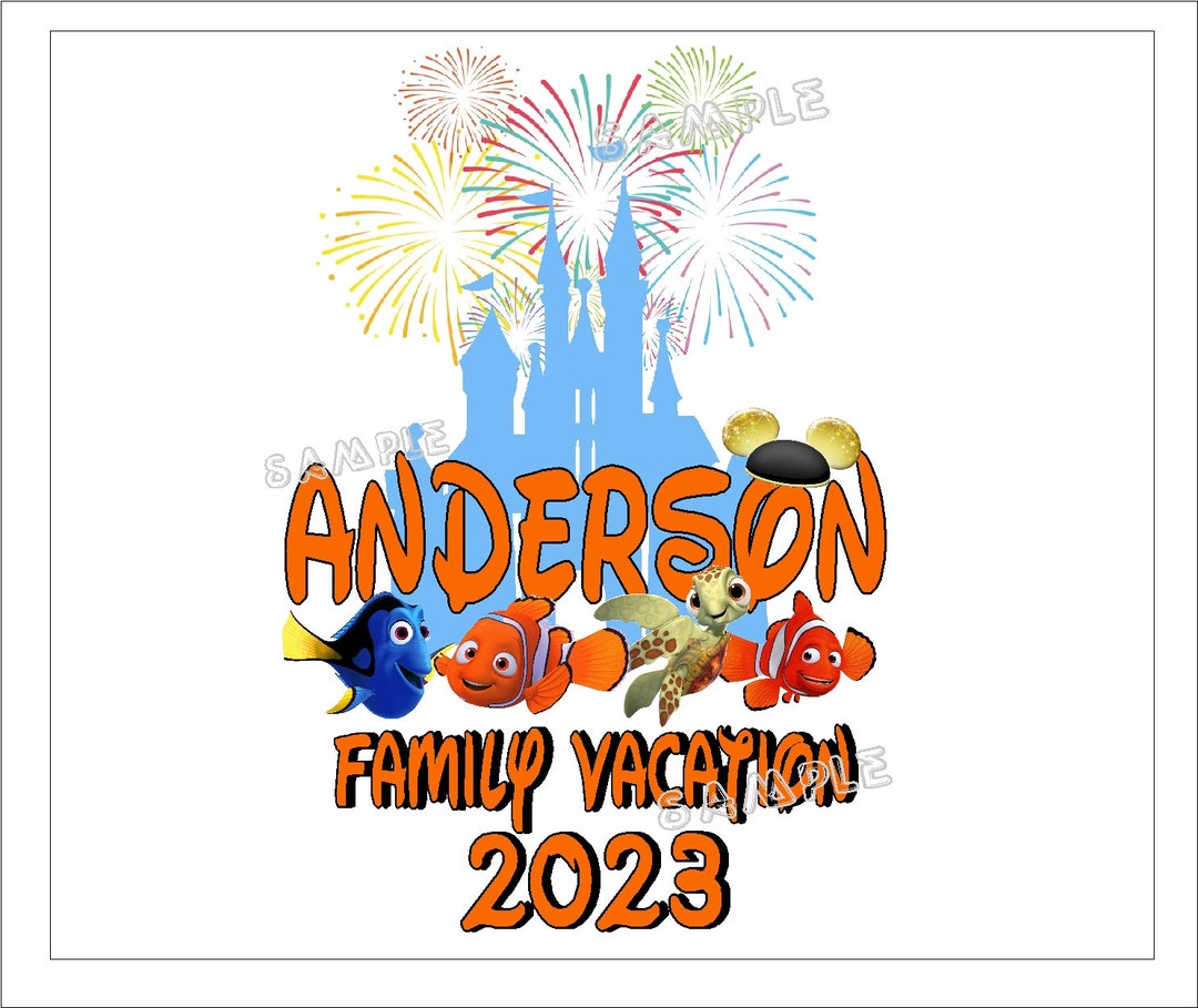 Finding Nemo Png, Finding Dory Png, Mickey Castle Png, Personalized ...