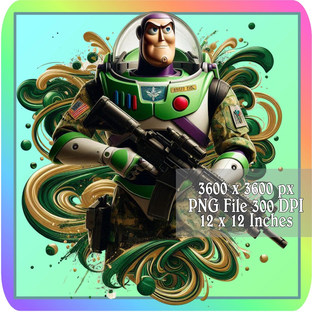 Buzz Lightyear Toy Story Png, Military Image, Army Marines Clipart ...