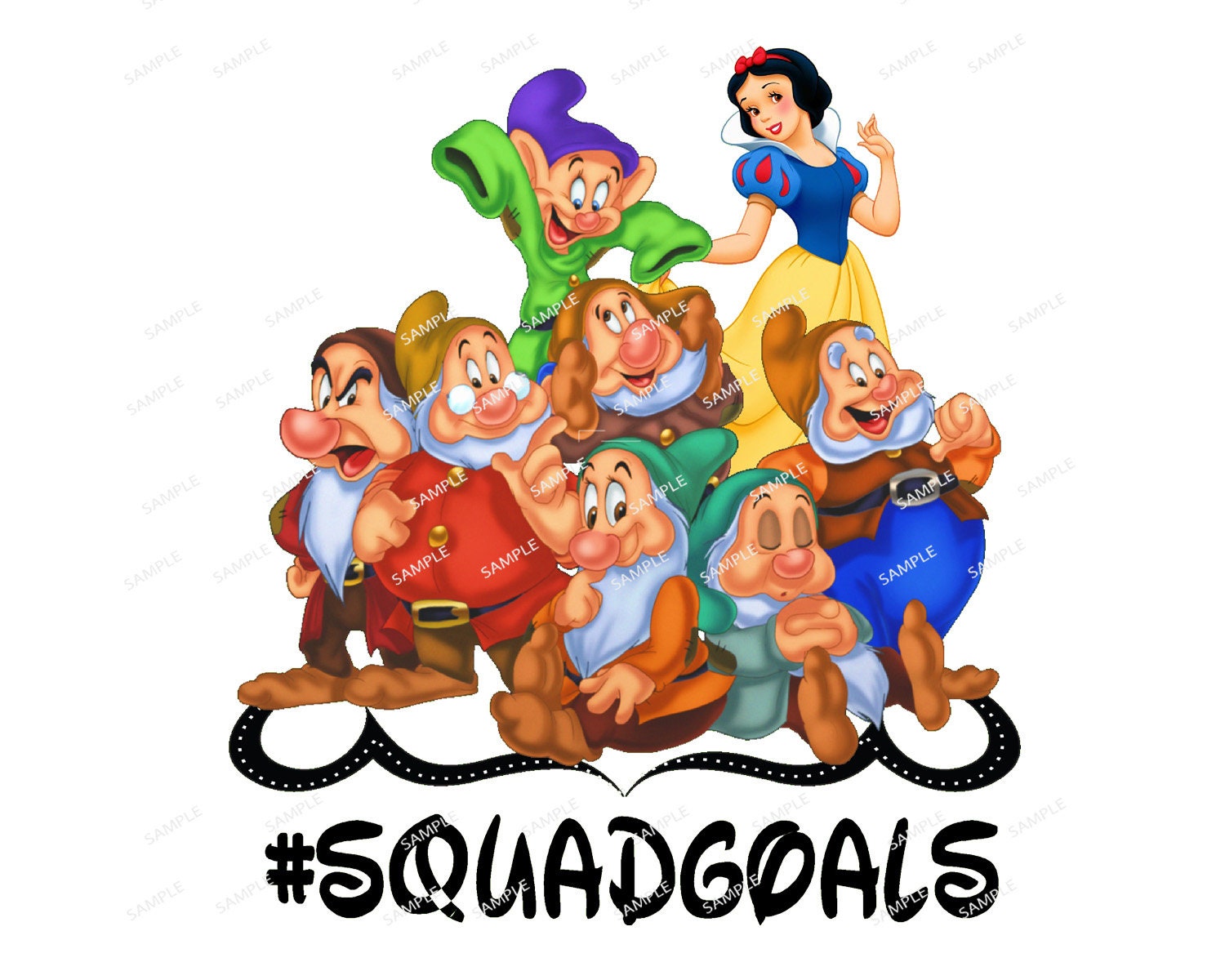 Dwarfs Squad Goals Png, Grumpy Png, Magical Kingdom Png, Bashful Png ...