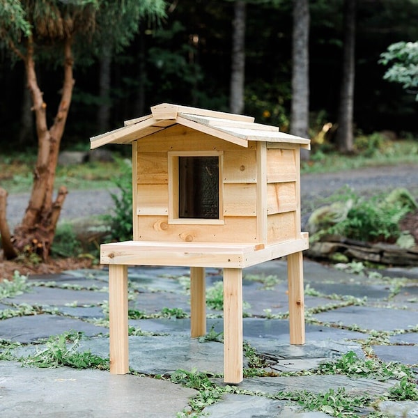 Small Cat House Outdoor - Etsy